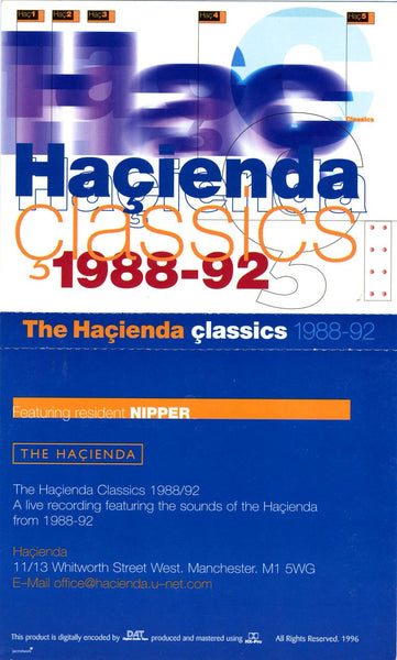 Boxed: Hacienda Classics Part2 - DJ Nipper [Download] – djIDOLS
